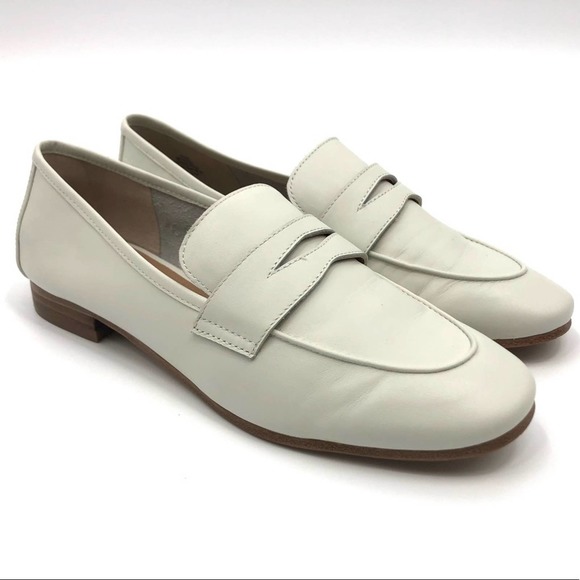 Marc Fisher | Shoes | Marc Fisher Chang Leather Penny Loafer In Ivory ...